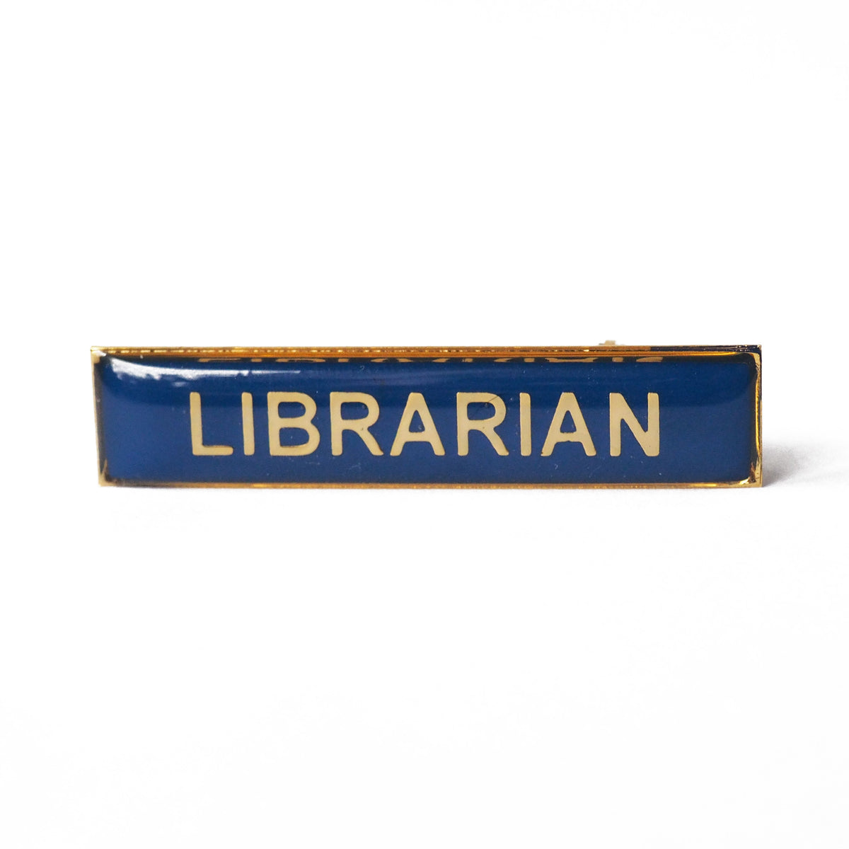 Librarian - Enamel Title Badge – Fleur & Fable